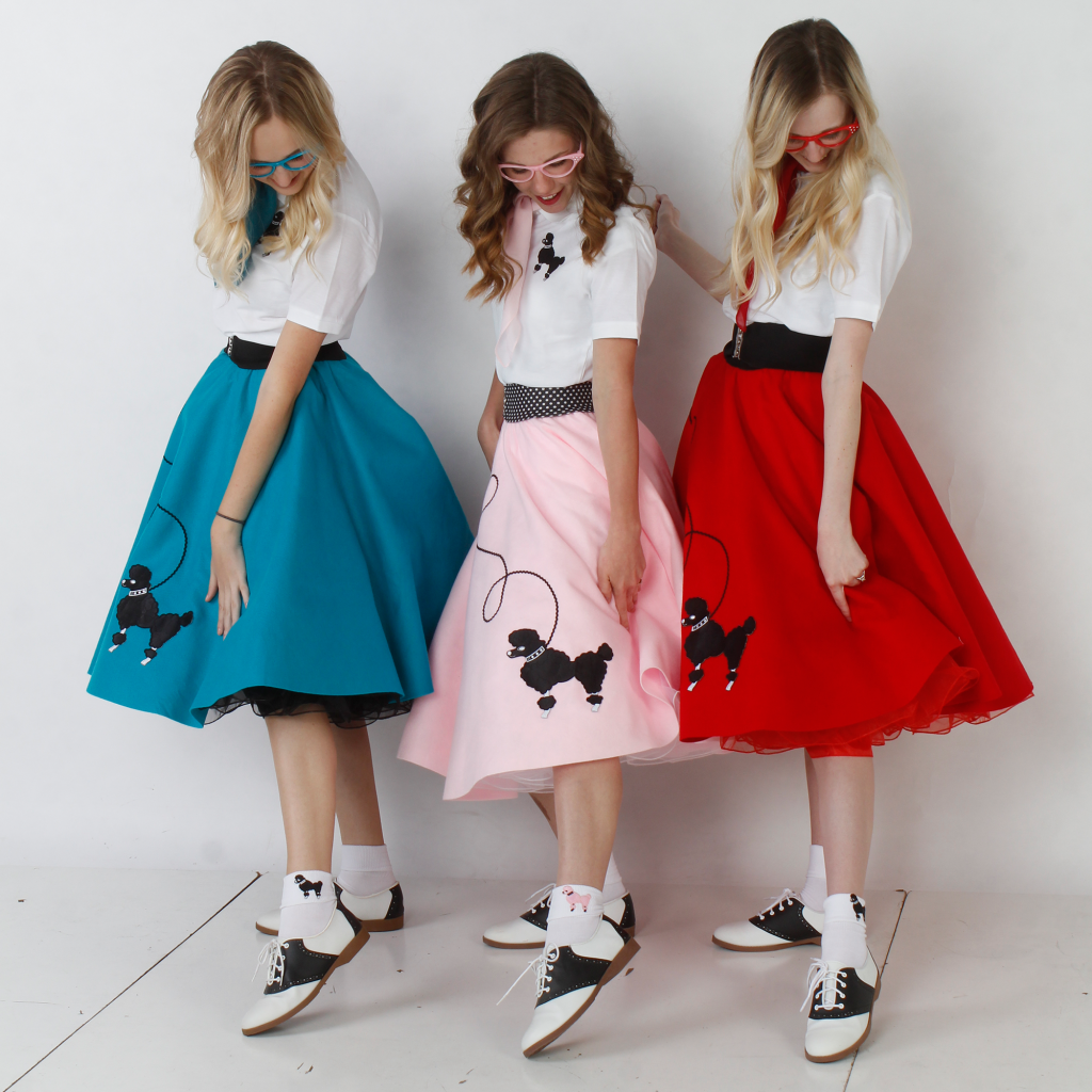 Hip Hop 50's Shop | Adult - 50's Bobby Socks w/ Poodle